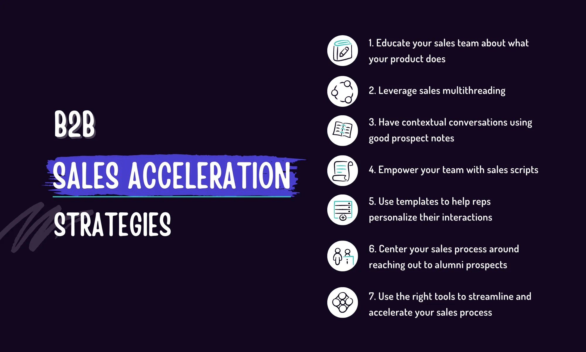 An easy guide to B2B sales acceleration